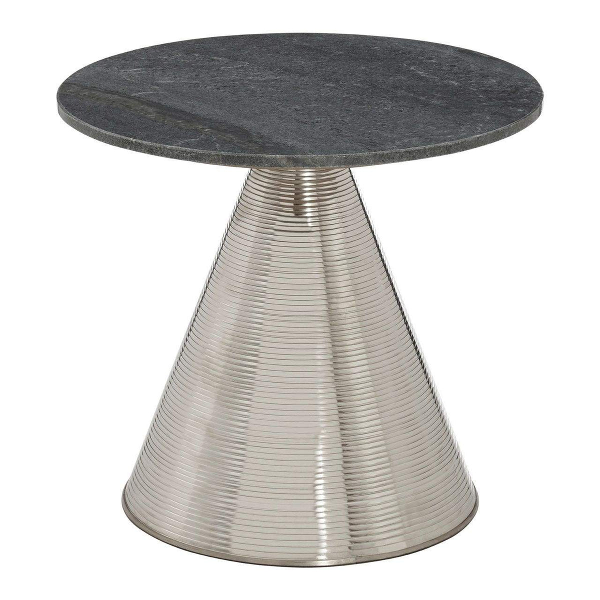 Martini Table with Grey Marble Top | Modern Home Interiors