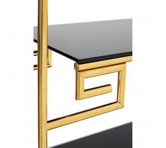 Angular Design Glass Bookshelf | Modern Home Interiors