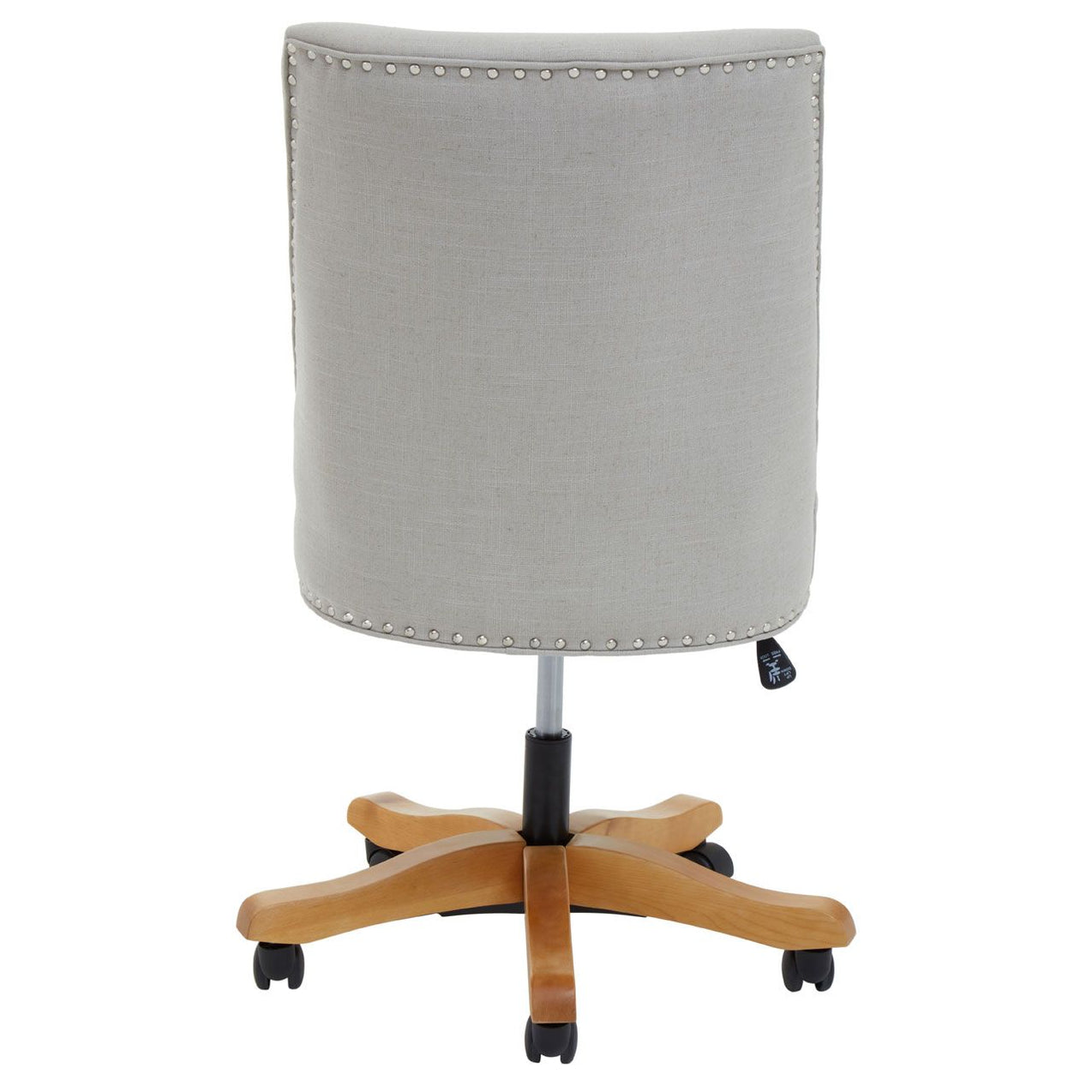 Plush Fabric Home Study Office Chair | Modern Home Interiors