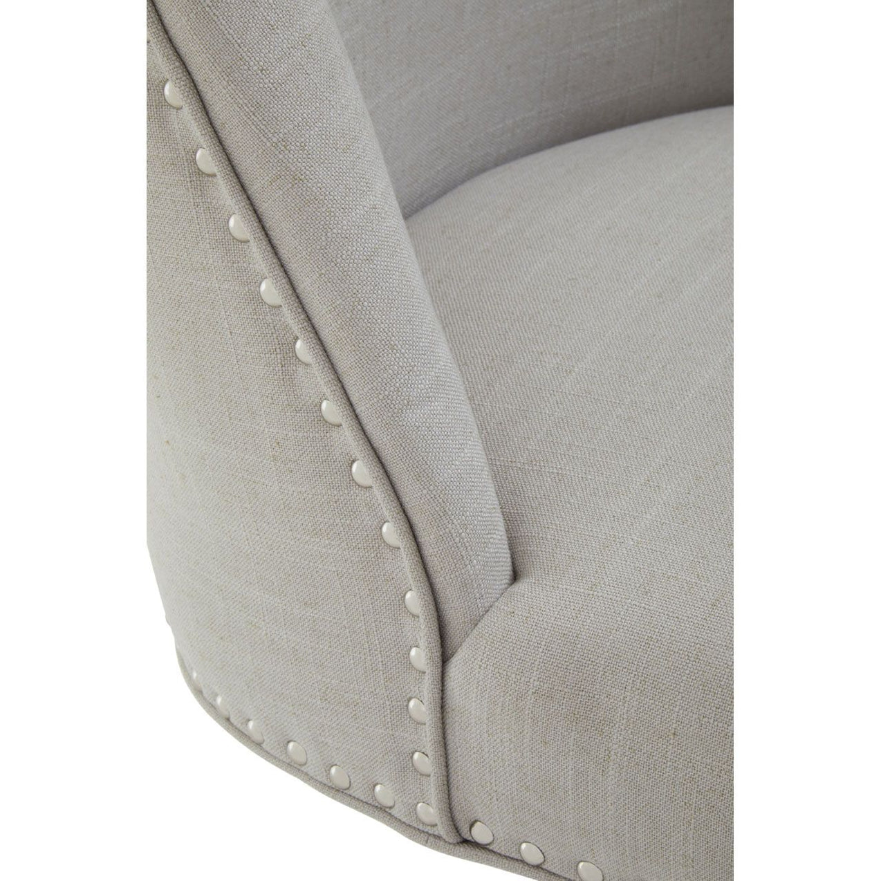 Plush Fabric Home Study Office Chair | Modern Home Interiors