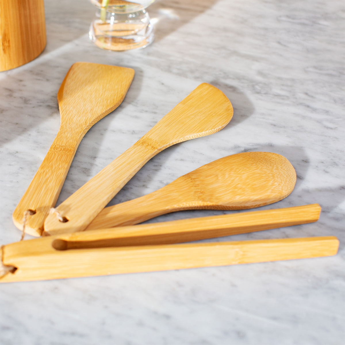 Bamboo Kitchen Utensils Set | Modern Home Interiors